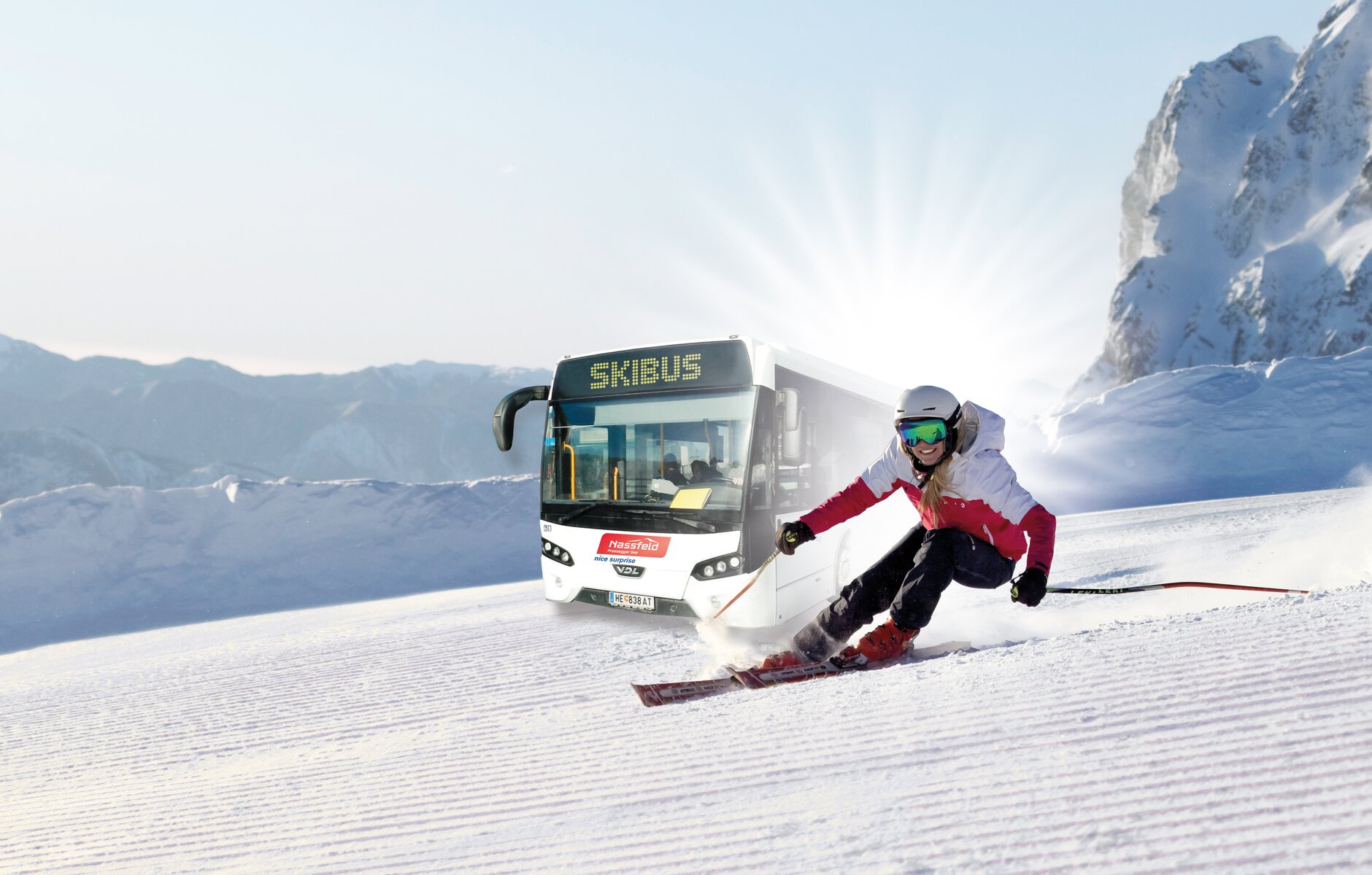Ski bus| Nassfeld ski area